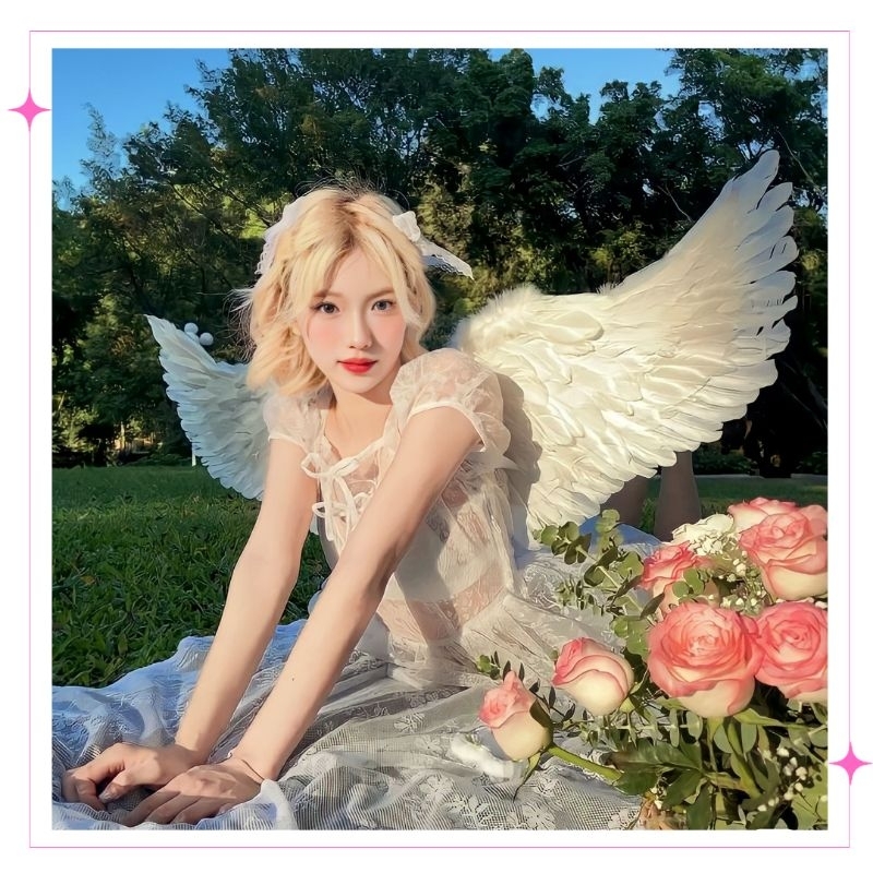 Jual Sayap Bulu Peri Cosplay Angel Devil - Sayap Fairy Wings ...