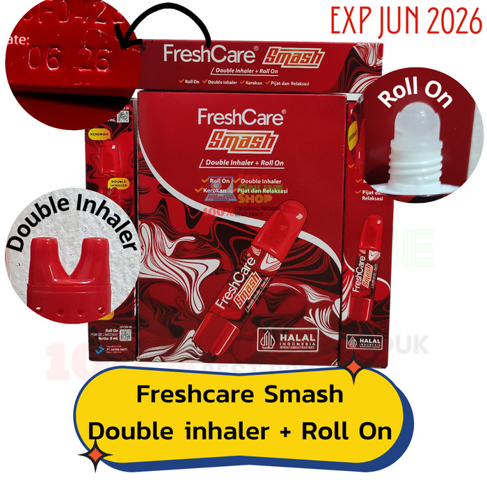 Jual FRESHCARE SMASH HOT 4 IN 1 (PEMBELIAN 3 PCS FREE KALUNG) | Shopee ...