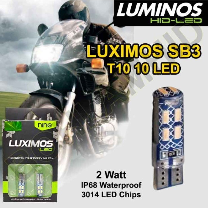 Jual Lampu LED Senja Motor MIO M3 125 LUMINOS T10 Luximos SB3 | Shopee ...