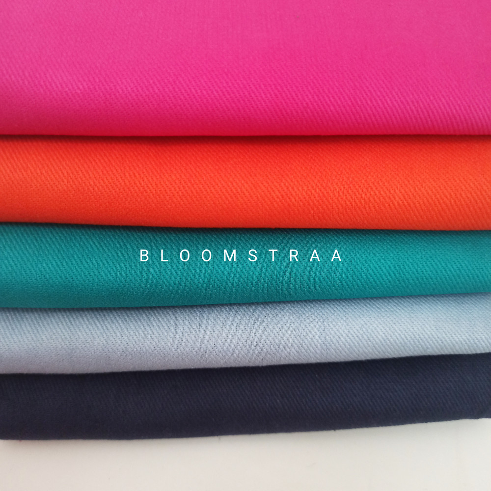 Jual Kanvas Twill 10s Polos Canvas Fabric Kain Bahan Katun Cotton Twill ...