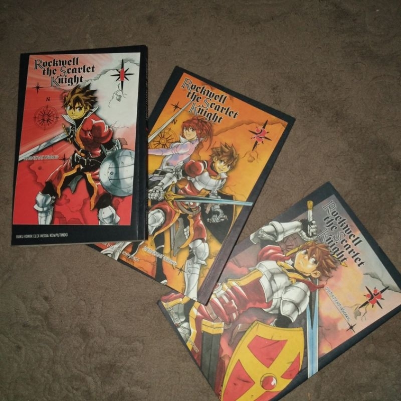 Jual Komik Set - Rockwell the Scarlet knight 1-3 End Kolpri | Shopee ...