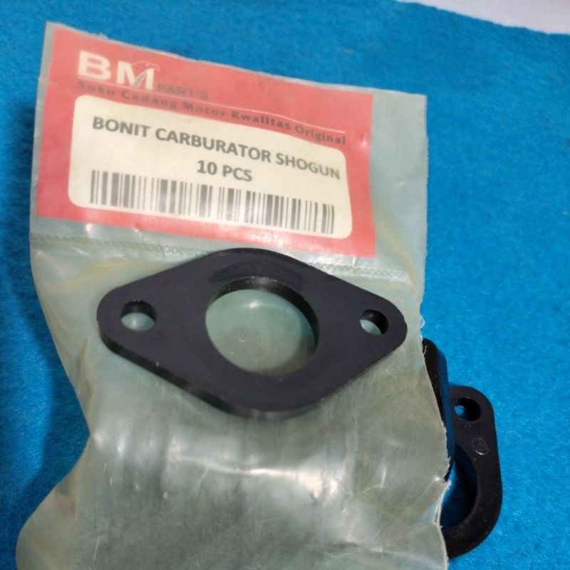 Jual BONIT KARBURATOR SHOGUN -EBONIT MANIPOL MANIFOLD MANIPUL FIBER INSULATOR KARBURATOR SHOGUN ...