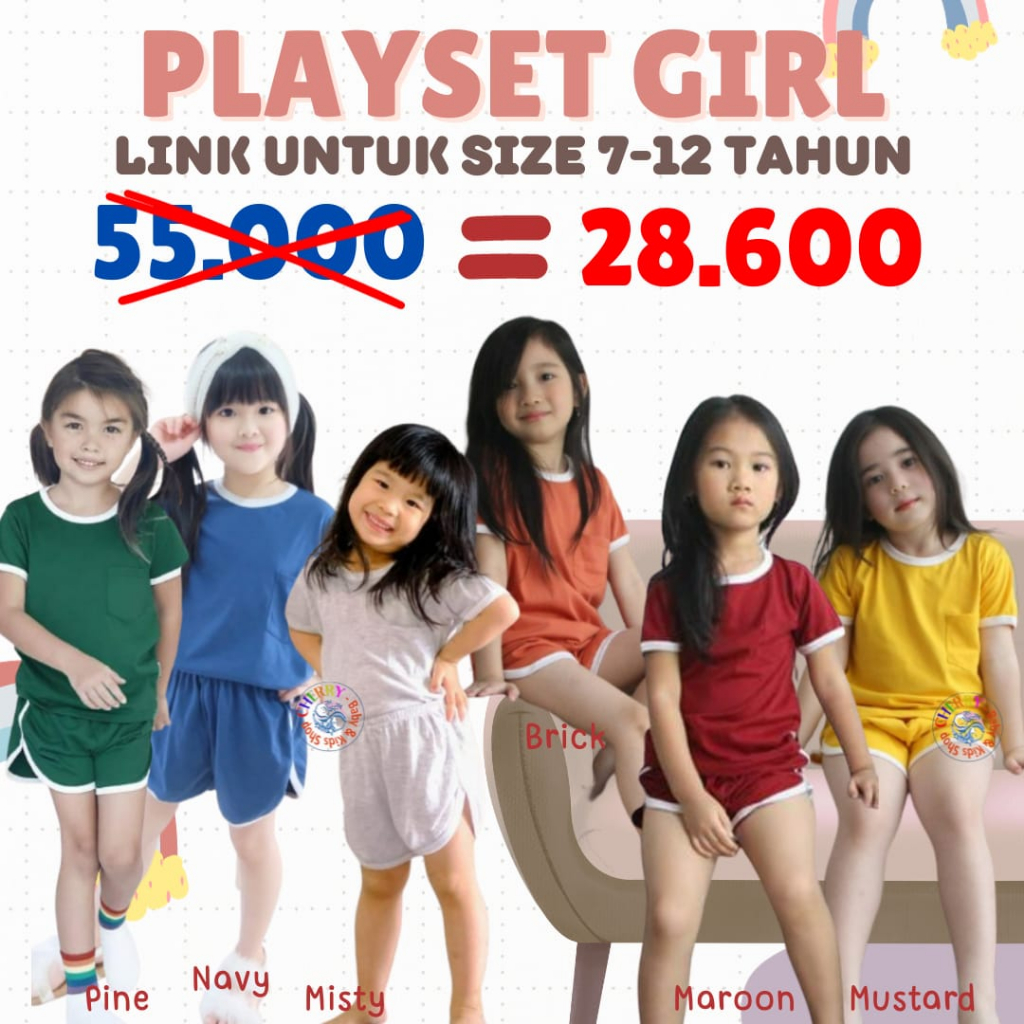 Jual Sale 7-12 Tahun Setelan Girl Setelan Kazel Playset Pocket Trinity Edition Anak Perempuan ...