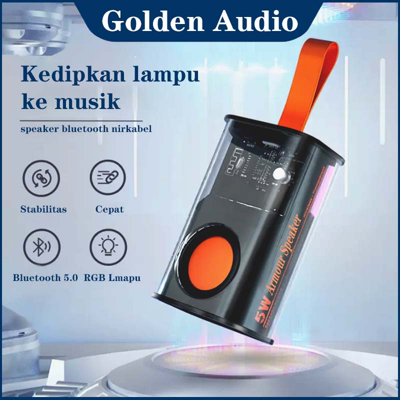 Jual 【Ori】Portable Speaker Bluetooth K08（TF）Super Bass TWS/RGB LED ...