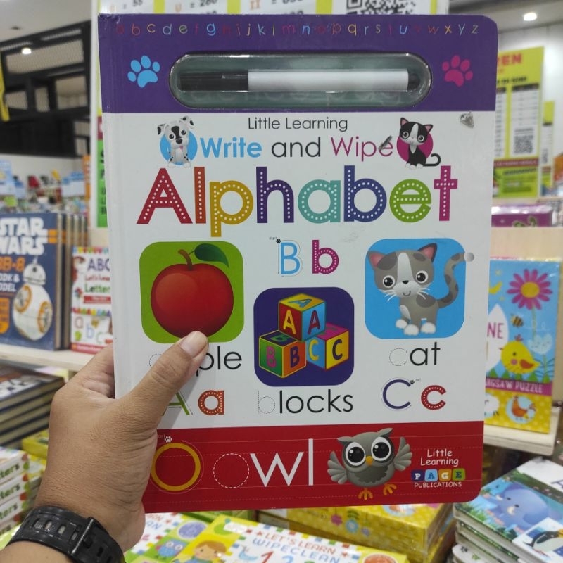Jual BIG BAD WOLF WRITE AND WIPE : ALPHABET - BUKU AKTIVITAS ANAK BBW ...