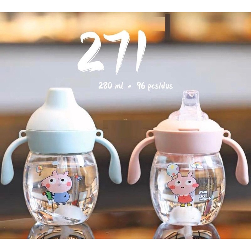 Jual Botol Minum Bayi Lucu / Botol Minum Bayi 280ML / Botol Minum Baby ...