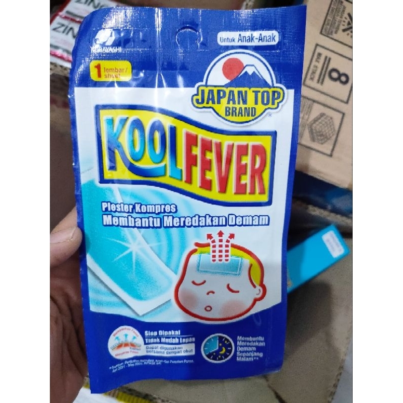 Jual Plester Kompres KOOLFEVER | Shopee Indonesia
