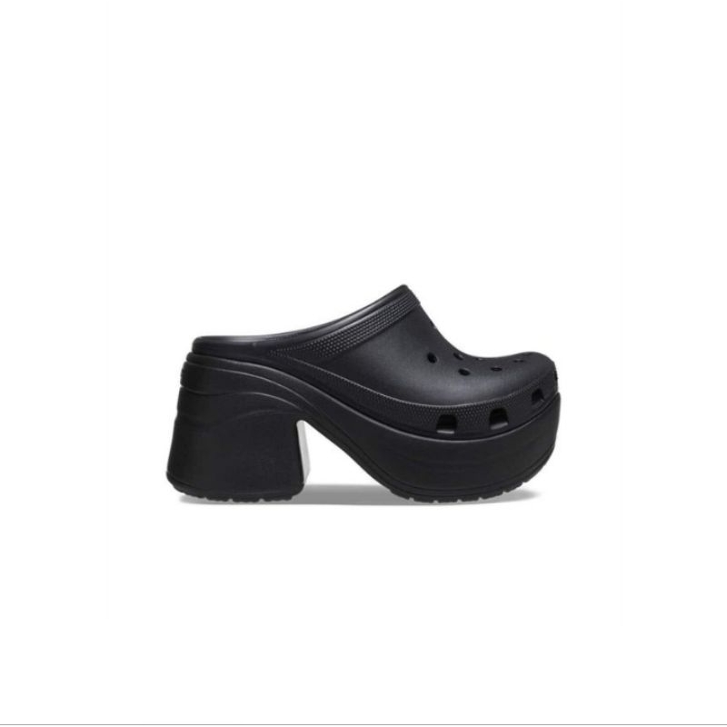 Jual CROCS SIREN CLOG ORIGINAL 100% (WOMEN) 208547-001 BLACK | Shopee ...