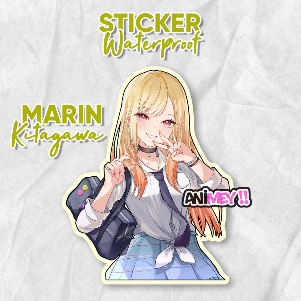 Jual Stiker Marin Kitagawa / Sticker Anime Waterproof | Shopee Indonesia