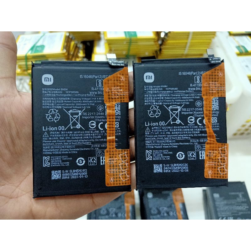 Jual Baterai Batre Xiaomi Redmi Note 12 4G Baterai Xiaomi BN5M Copotan ...