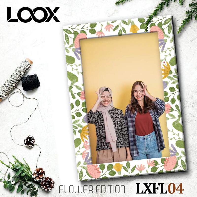 Jual Bingkai Foto Minimalis 4R FLOWER | Bingkai Foto Aestethic | Frame ...