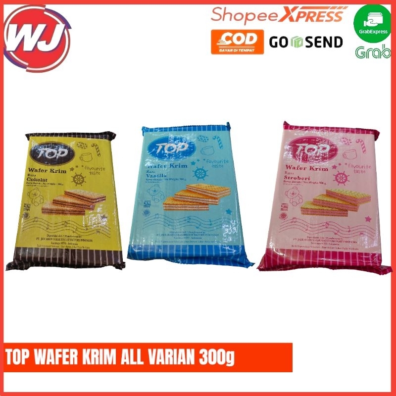 Jual TOP WAFER KRIM ALL VARIAN 300g | Shopee Indonesia