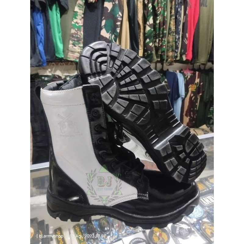 Jual SEPATU PDL PM POM POLISI MILITER MODEL TERBARU / SEPATU PDL PDLO ...