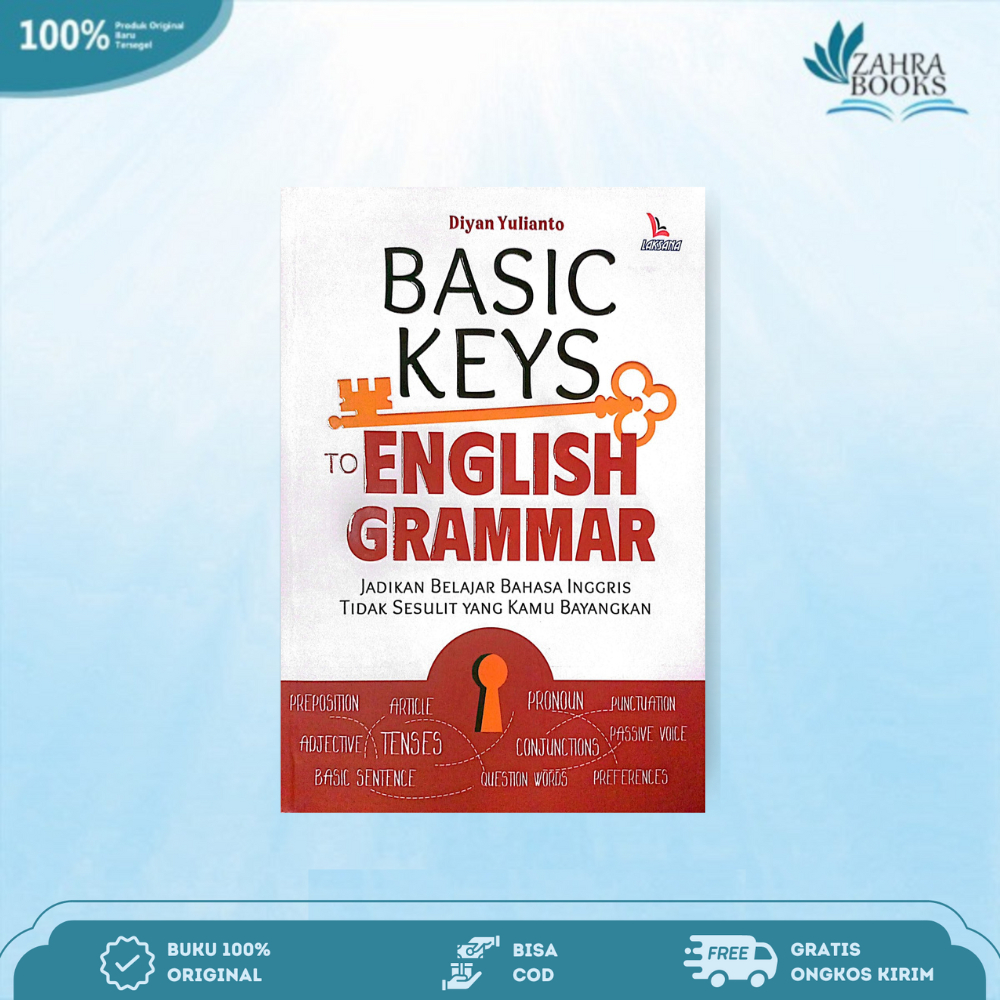 Jual Buku Basic Keys To English Grammar By Diyan Yulianto - Mega Cerdas | Shopee Indonesia