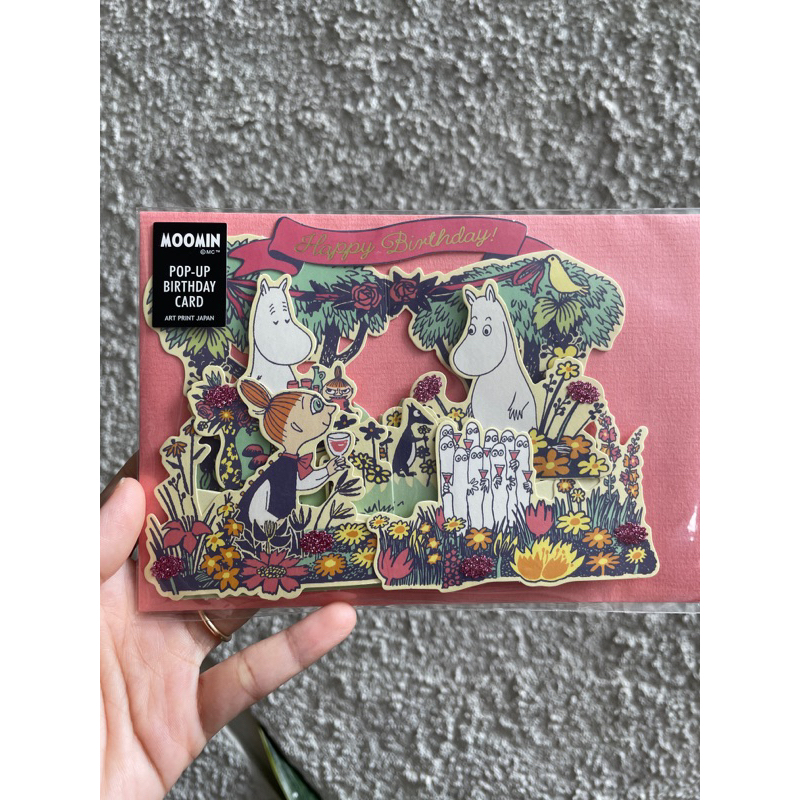 Jual moomin pop up birthday card | Shopee Indonesia