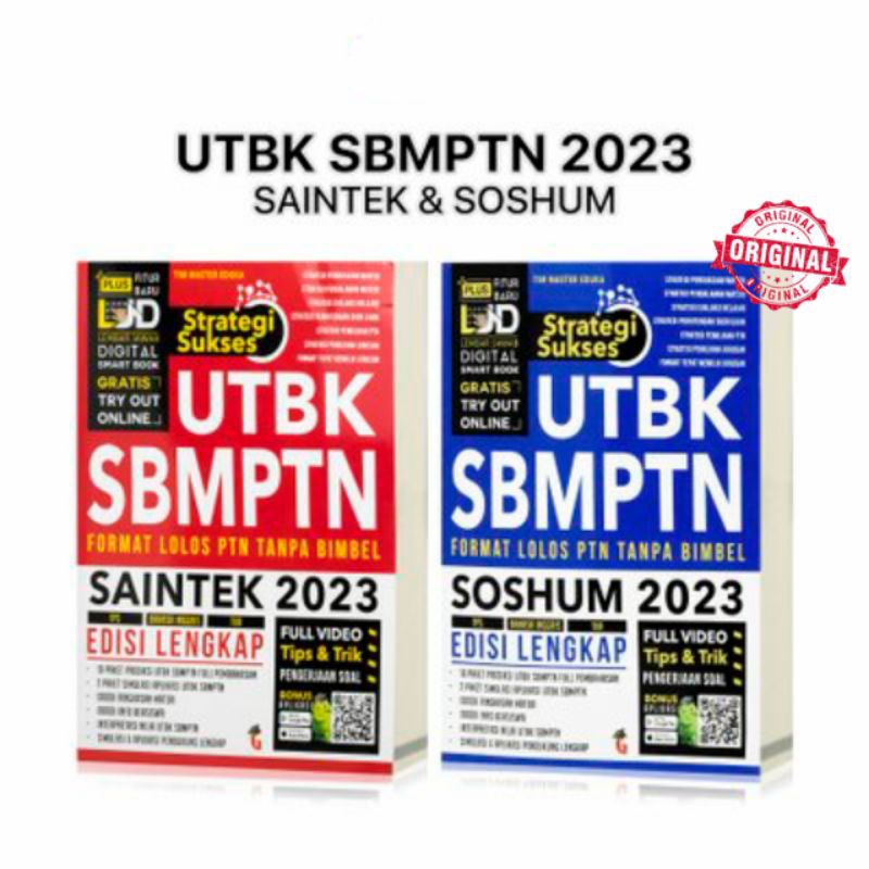 Jual STRATEGI SUKSES UTBK SBMPTN SAINTEK SOSHUM 2023 | Shopee Indonesia