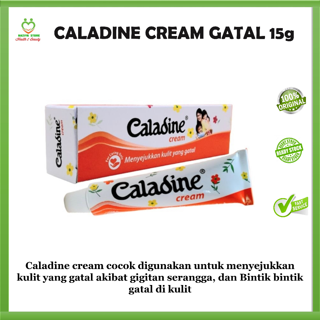 Jual CALADINE Cream Gatal Caladin Cream 15g Biang Keringat gatal kulit | Shopee Indonesia
