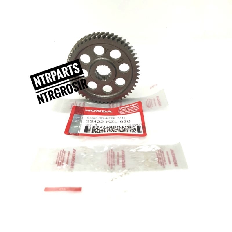 Jual Gear Counter 51T Gigi Miring Beat F1 Beat Beat Esp Beat pop ...