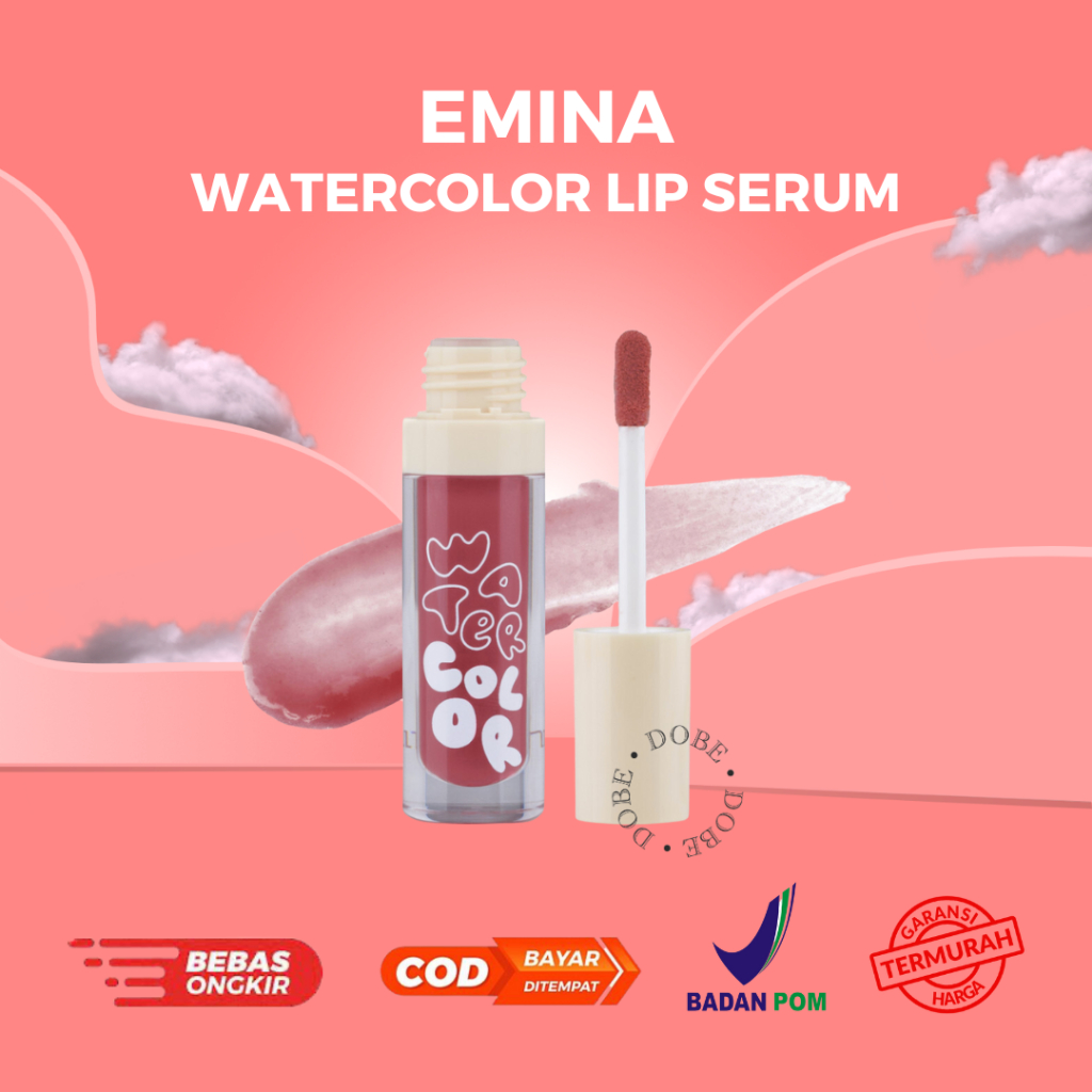 Jual EMINA Watercolor Lip Serum | Shopee Indonesia