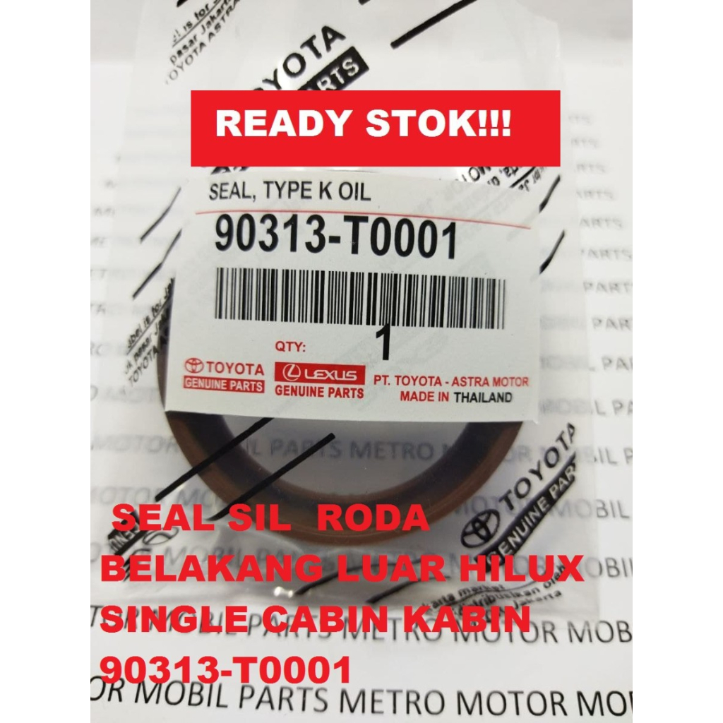 Jual SEAL RODA BELAKANG LUAR ATAU DALAM HILUX REVO SINGLE CABIN KABIN ...