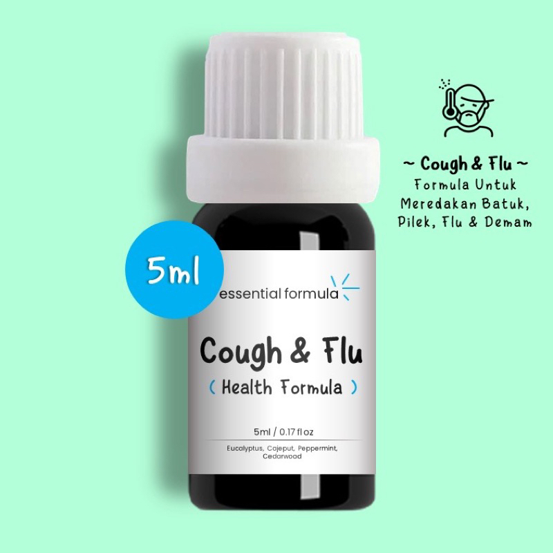 Jual Cough & Flu Essential Oil Batuk Bilek isi 5ml | Shopee Indonesia