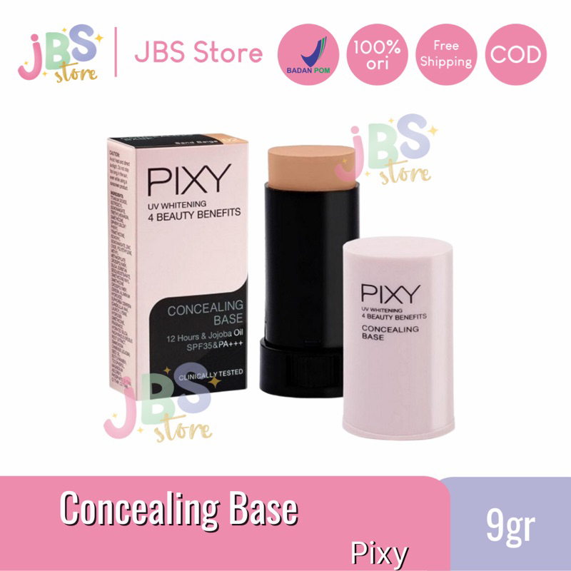 Jual [JBS STORE](Ready) Pixy Concealing Base Uv Whitening 4 Beauty ...