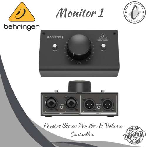 Jual Behringer Monitor 1 Pasif Stereo Monitor & Volume Controller ...