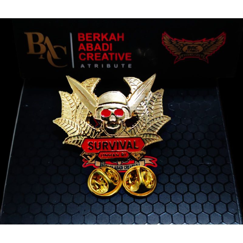 Jual Pin Brevet Survival Unhan magnet | Shopee Indonesia