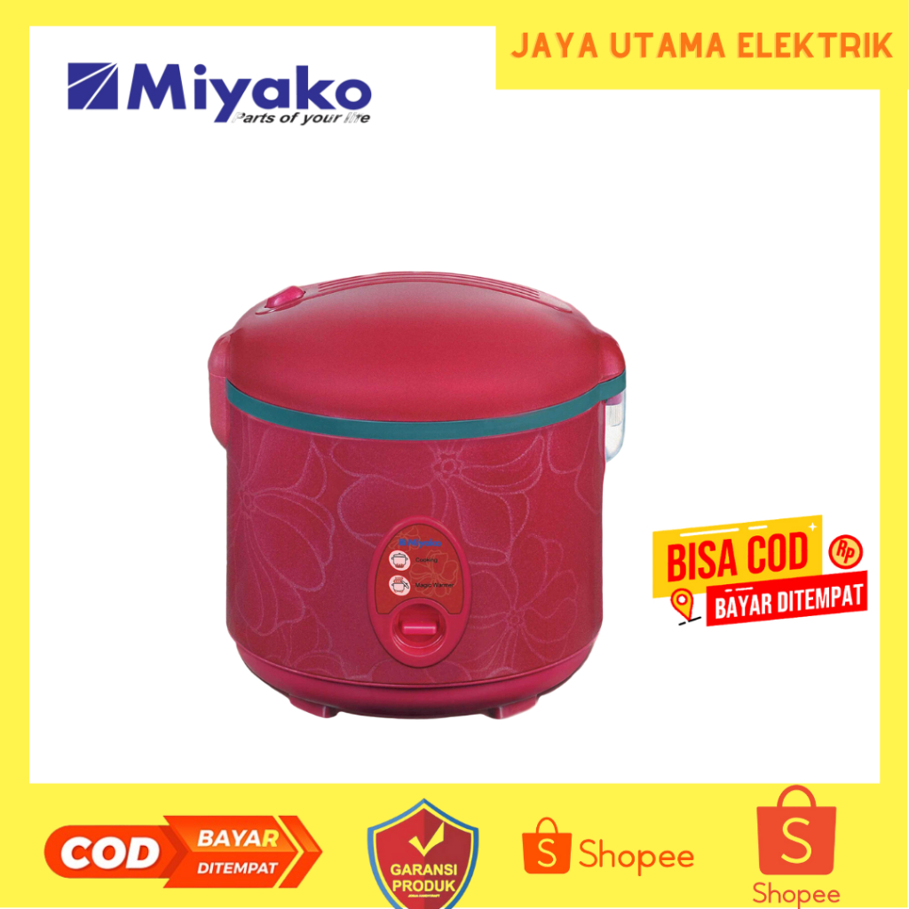 Jual Miyako Magic Com / Rice Cooker MCM-508 R - 1.8 Liter / magic com ...