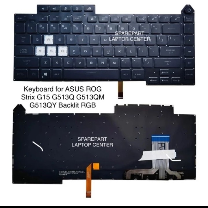 Jual Keyboard Asus ROG Strix G15 G513 G513RC G513RM G513RW G513QR G513Q ...