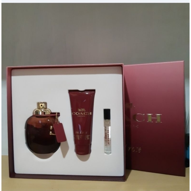 Jual Coach wild rose set edp 90ml | Shopee Indonesia