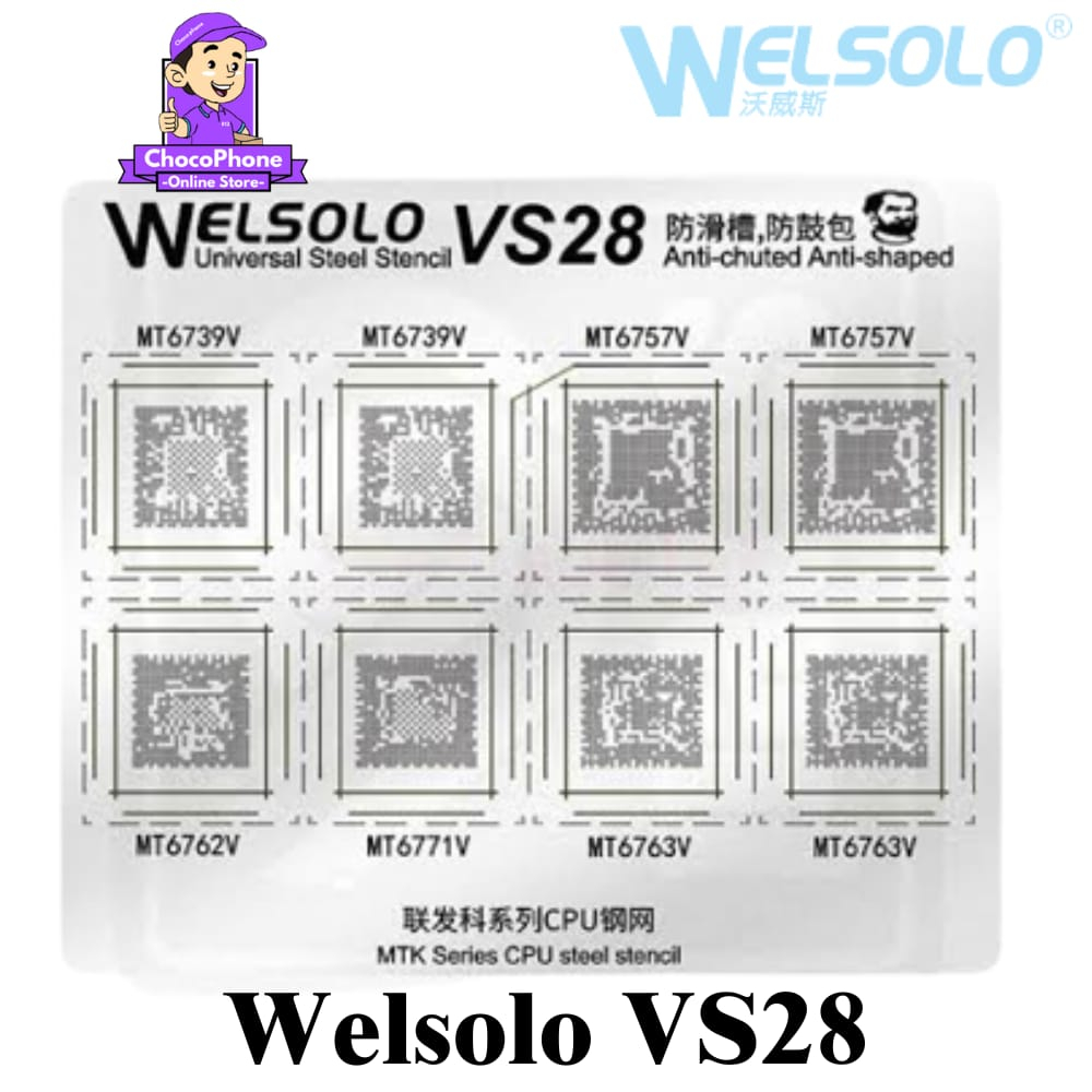 Jual PLAT WELSOLO VS28 CETAKAN IC CPU MT6762V MT6771V MT6757V ORI | Shopee Indonesia