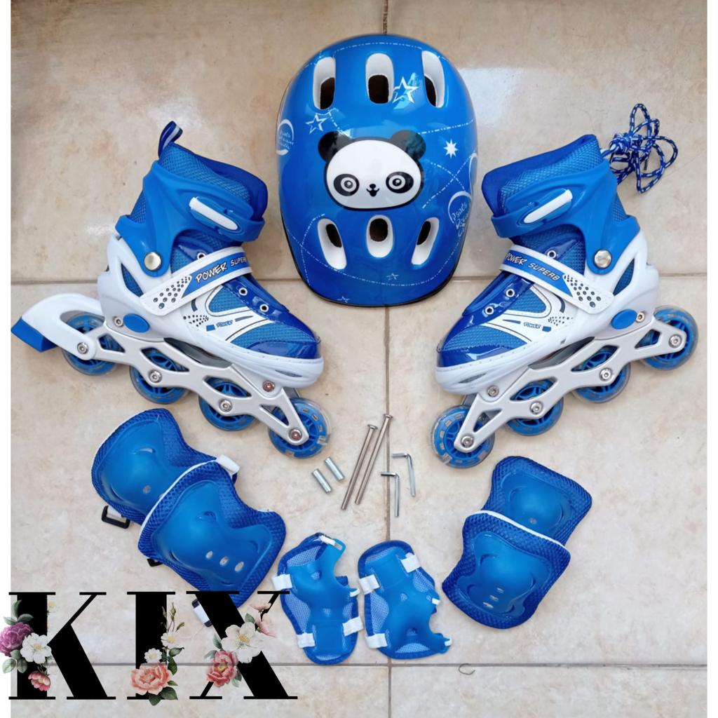 Jual KIX Sepatu Roda Anak Inline Skate Merk POWER / Inline Skate Shoes ...