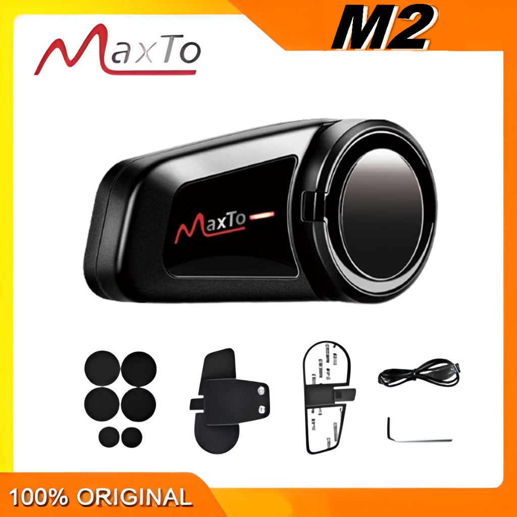 Jual Maxto M2 Intercom Universal 6 Rider | Shopee Indonesia