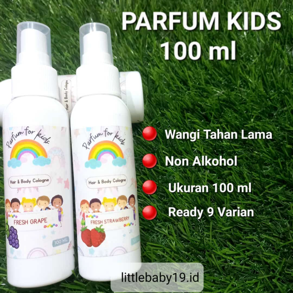 Jual PARFUM ANAK BABY 100ML BEBAS ALKOHOL / MINYAK WANGI BAYI / PARFUM ...
