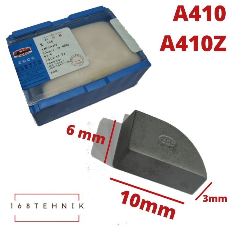 Jual MATA WIDIA A410 / YG6 A410 / YG-6 A410 / Mata Widia A410Z Carbide ...