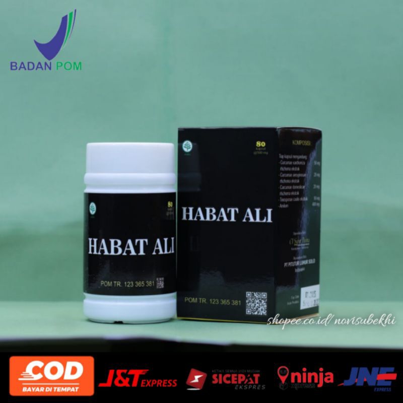 Jual Jamu Kapsul Herbal Habat Ali Asli Pitutur Luhur | Shopee Indonesia