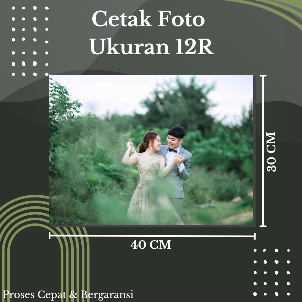 Jual CETAK FOTO UKURAN 12R (30X40 CM) LAMINASI GLOSSY DAN DOFF MURAH BERKUALITASSS | Shopee ...