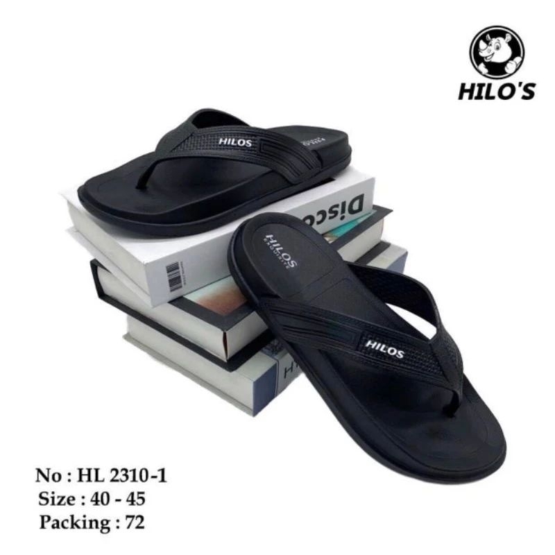 Jual Sandal Jepit Warna Hitam Pria Dewasa Bahan Karet Kuat Nyaman Anti ...