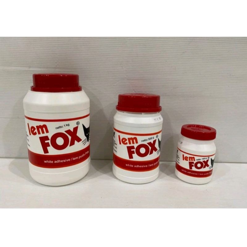Jual Lem Fox Besar (1kg) /Sedang (1/2kg) Kecil (150g) | Shopee Indonesia