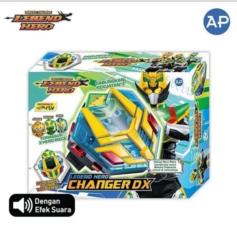 Jual MAINAN LEGEND HERO CHANGER DX ORIGINAL SUARA | Shopee Indonesia
