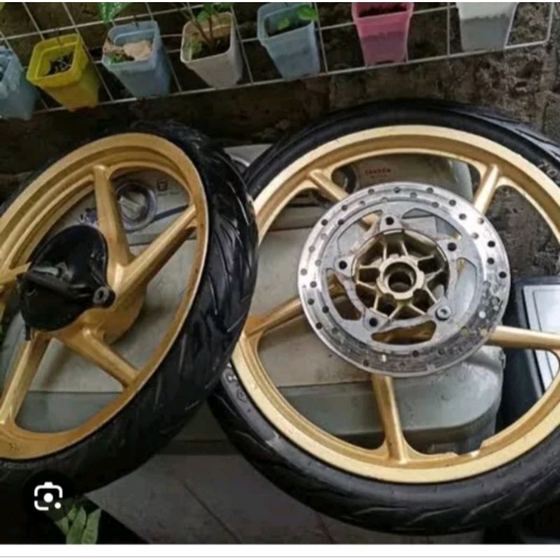 Jual velg velk roda depan belakang enkei set disk piringan cakram ...