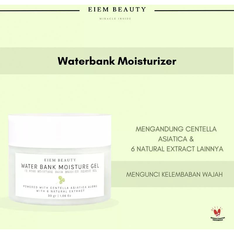 Jual Eim Beauty Water Bank Moisturizer | Shopee Indonesia