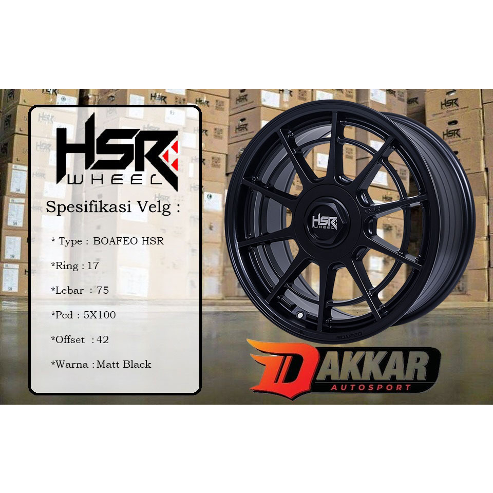 Jual velg racing mobil veloz ring 17 cocok buat xenia sienta altis ft86 ...
