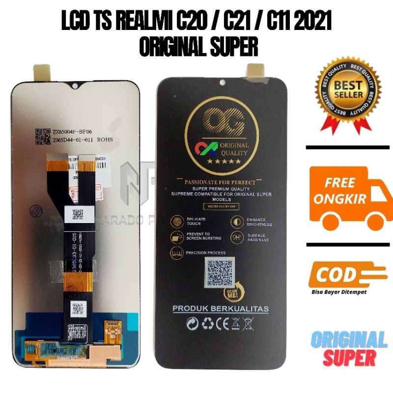 Jual LCD TOUCHSCREEN / LAYAR REALMI C20/C21/C11 2021 /NARZO 50I ...