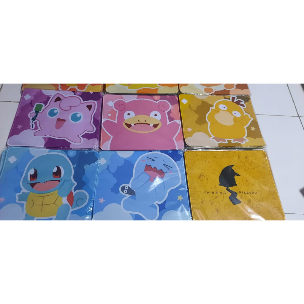 Jual Mouse Pad Pokemon 300x250x3mm | Shopee Indonesia