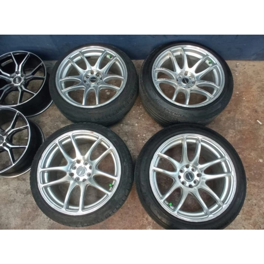 Jual VELG MOBIL WORK EMOTION R17X8,5/9,5 PCD 4X100, 4X114 ET30/20 BAN ...