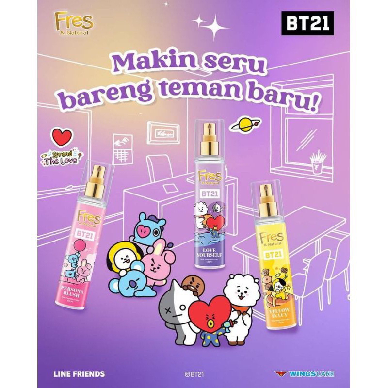 Jual Fresh & Natural BT21 Collection | Shopee Indonesia