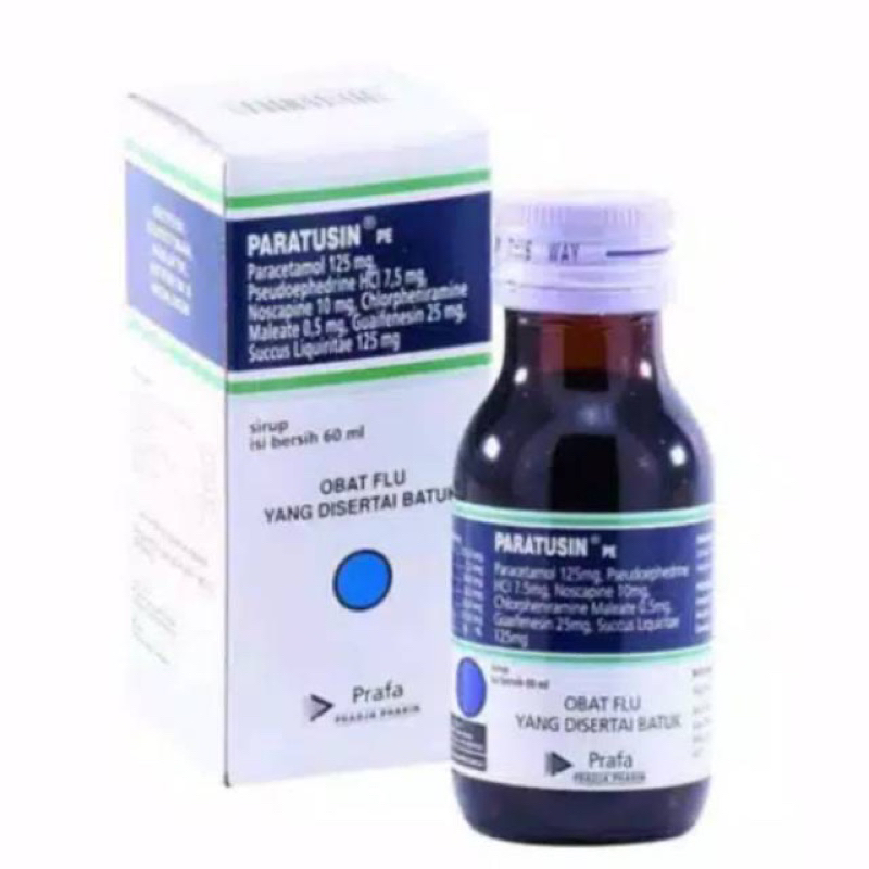 Jual Paratusin Sirup 60 ml Per botol | Shopee Indonesia