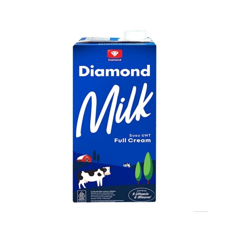 Jual DIAMOND MILK SUSU UHT FULL CREAM | Shopee Indonesia